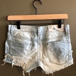 Blank NYC | Shorts | Blank Nyc Bleach Wash Distressed Denim Jean Shorts ...